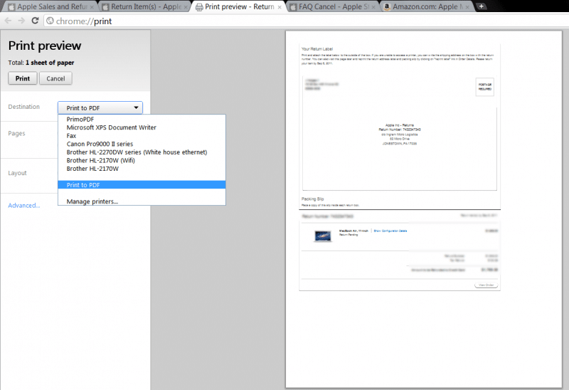 Quickly print a web page to PDF [free, solved] | J.D. Hodges