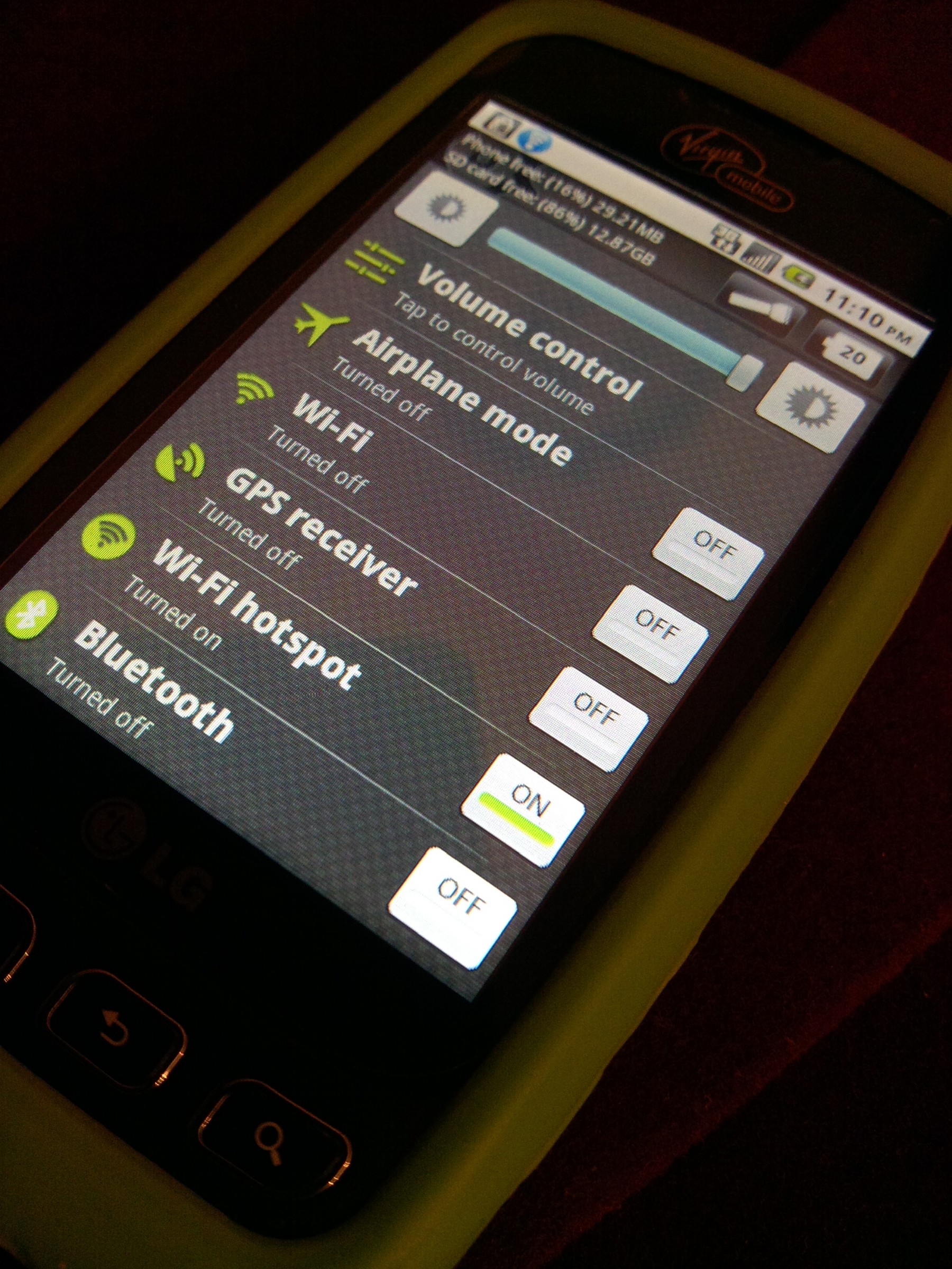 Virgin Mobile LG Optimus V wifi hotspot tethering [2.2.2] | J.D. Hodges