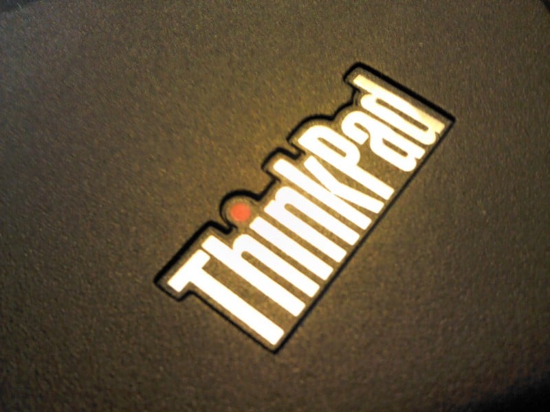 ThinkPad laptop logo photo | J.D. Hodges