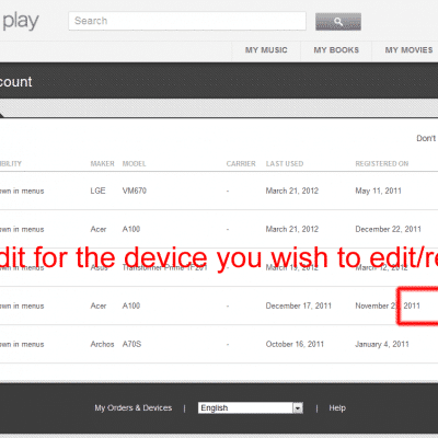 How to hide old Android devices in Google Play / Android Market ...
