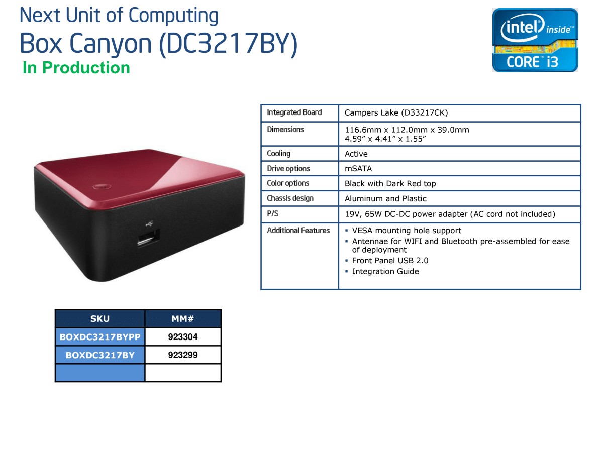 Complete Intel NUC lineup including i5 and i7 - J.D. Hodges
