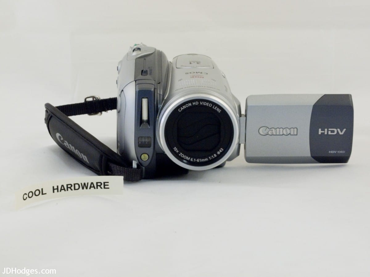 Photo of Canon HV20 front view | J.D. Hodges