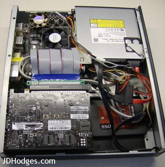 Mini-itx AM1 gaming system w/discrete video card and DC PSU! - J.D. Hodges
