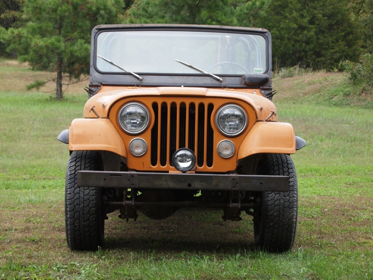 Jeep CJ-6 Front View (CJ6) | J.D. Hodges