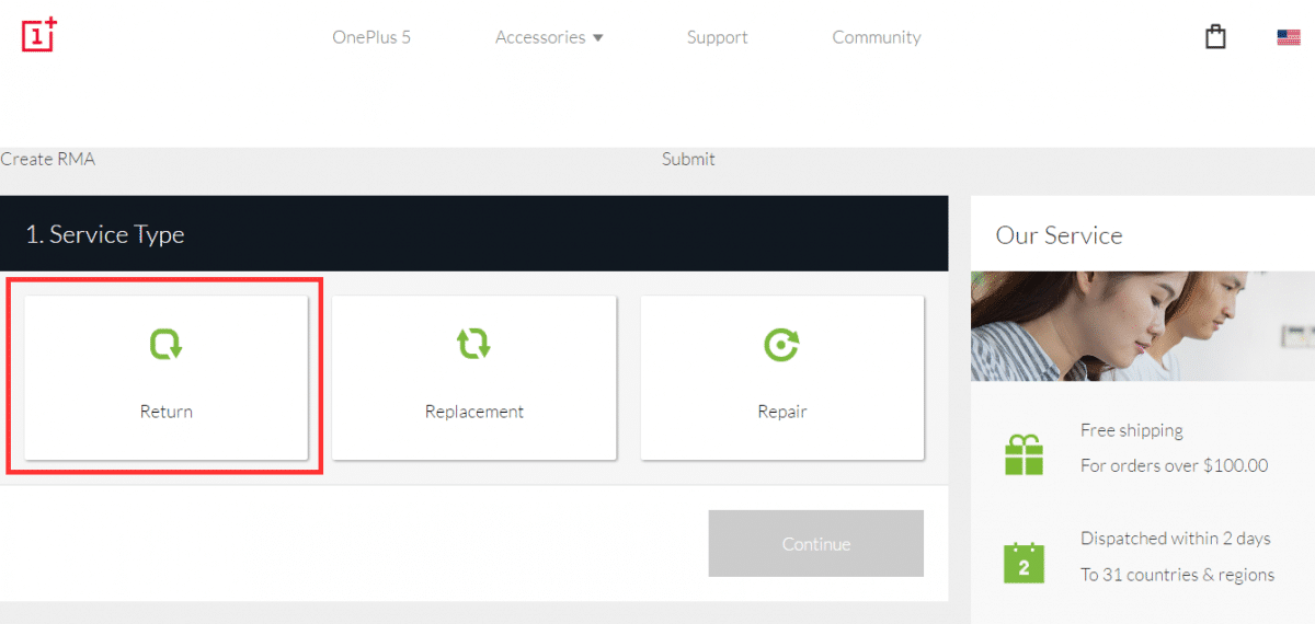 OnePlus 5 Return RMA Instructions | J.D. Hodges