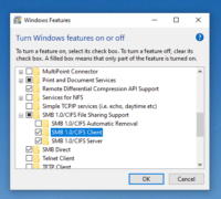 How to access the files on a Network Device (NAS, QNAP, Thecus, etc.) using SMBv1 in Windows 10 ...