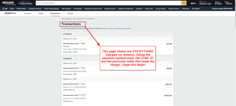 View Amazon order history and charges 2025 [SOLVED] | J.D. Hodges