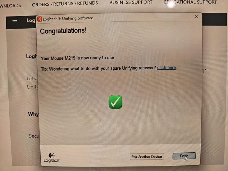 Use Logitech M215 wireless mouse with Windows 11 [SOLVED] | J.D. Hodges