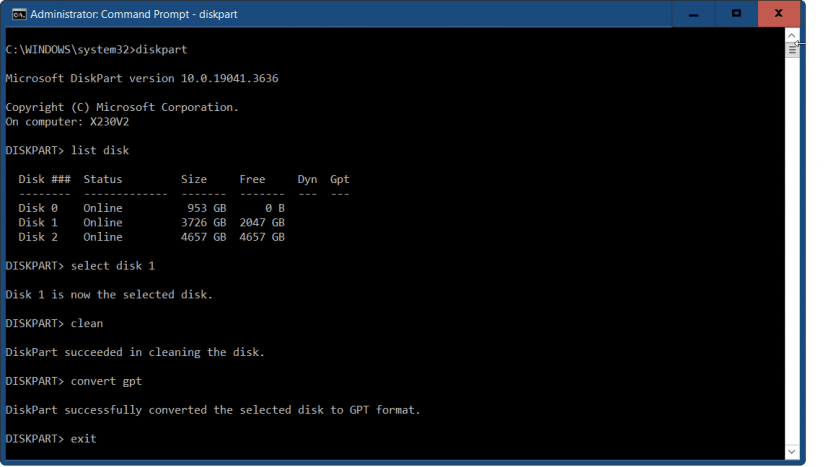 Combined two unallocated 2TB partitions into 4TB [SOLVED] | J.D. Hodges